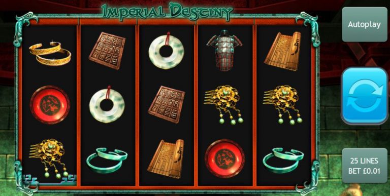 Imperial Destiny Slots Review - 5-Reel, 25 Pay Line Game
