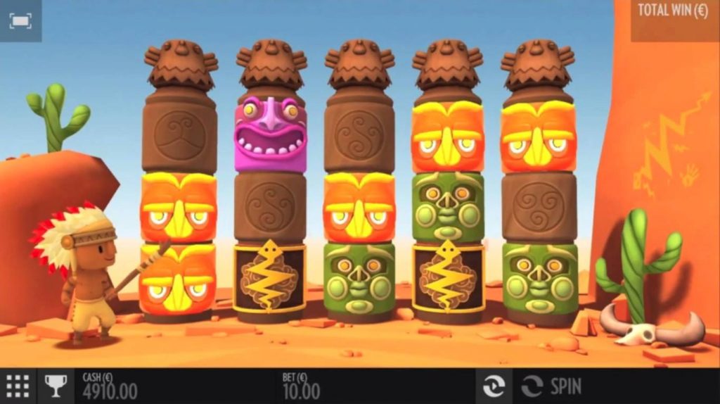 Turning Totems Slots Review - 5-reel, 11 Fixed Pay Line Game