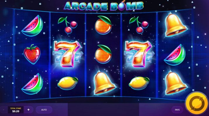 Arcade Bomb Slots Review - 5-Reel, 20 Fixed Pay Line Slot